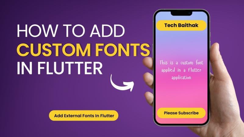 Talha Mahmood on LinkedIn: How to add custom fonts in Flutter | Flutter ... Talha Mahmood on LinkedIn: How to add custom fonts in Flutter | Flutter ...