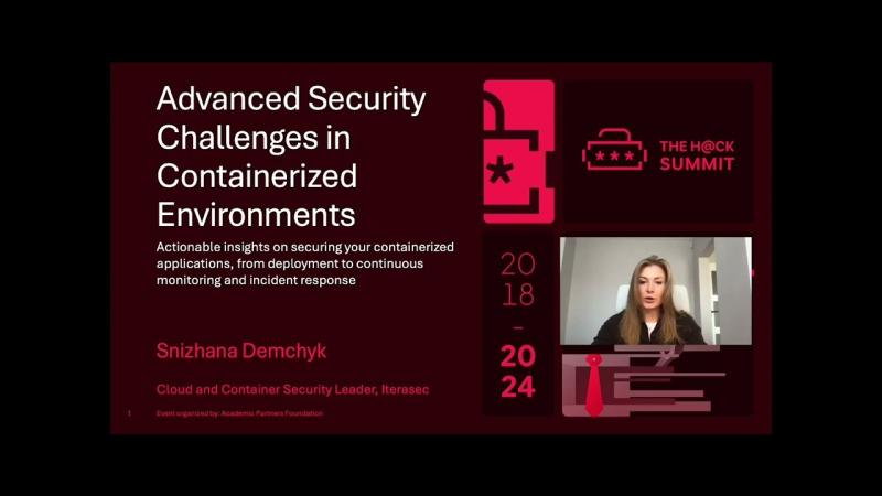 Iterasec on LinkedIn: Advanced Security Challenges in Containerized ... Iterasec on LinkedIn: Advanced Security Challenges in Containerized ...