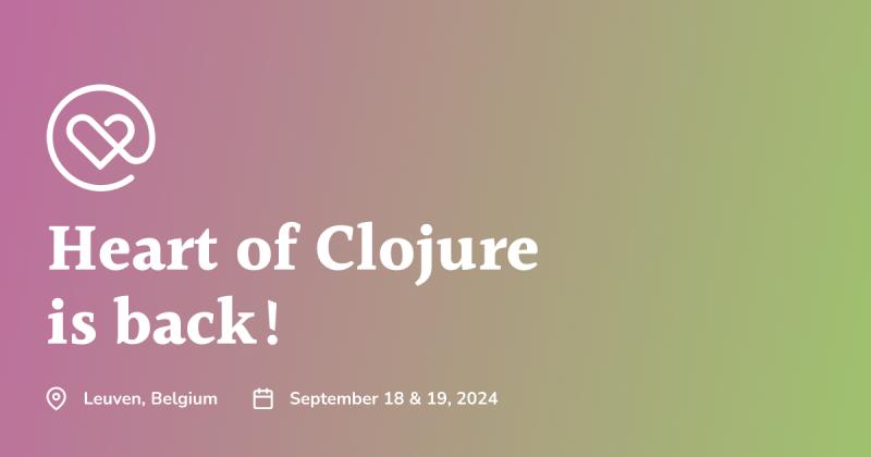 Dan Peddle on LinkedIn: Heart of Clojure Dan Peddle on LinkedIn: Heart of Clojure