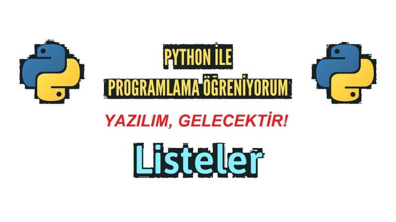Mustafa KARACA on LinkedIn: PYTHON LİSTELER ve KULLANIMI Mustafa KARACA on LinkedIn: PYTHON LİSTELER ve KULLANIMI