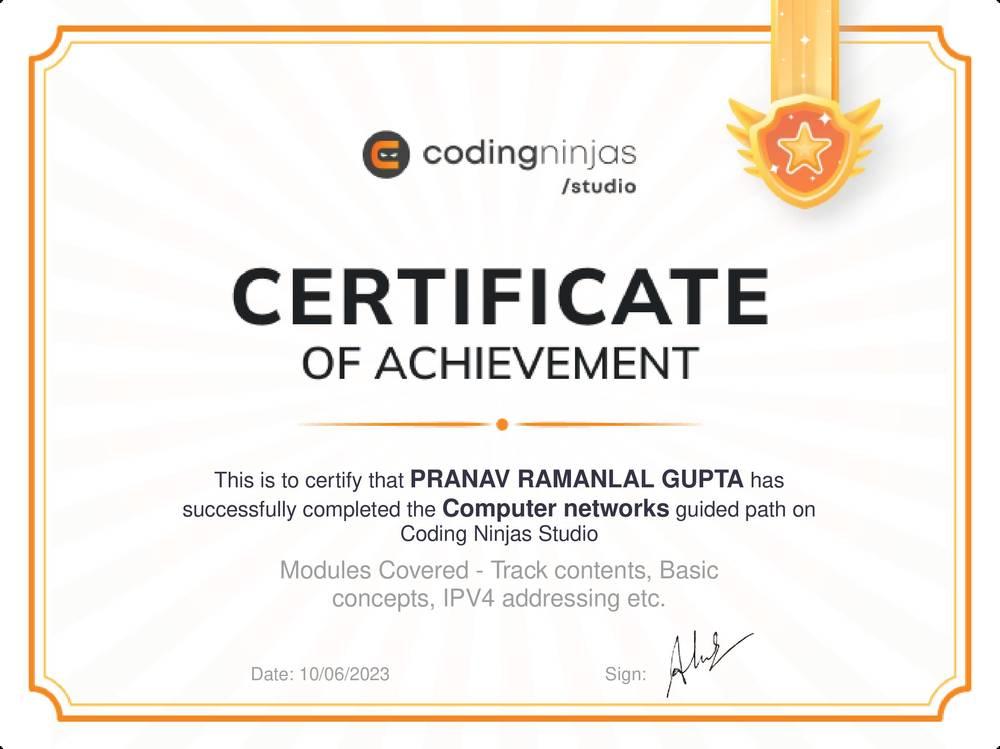 Pranav Gupta on LinkedIn: Guided Paths at Coding Ninjas Studio Pranav Gupta on LinkedIn: Guided Paths at Coding Ninjas Studio