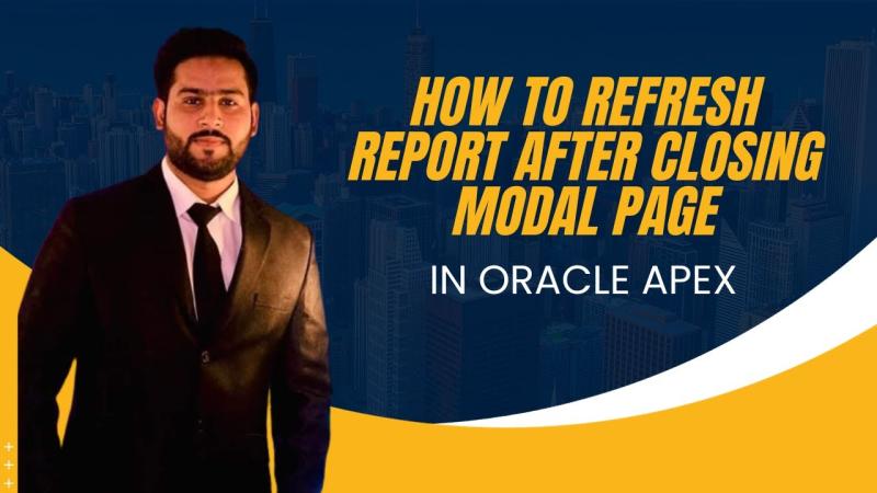 Sharjeel Khan on LinkedIn: How to Refresh🔄Report after closing Modal ... Sharjeel Khan on LinkedIn: How to Refresh🔄Report after closing Modal ...
