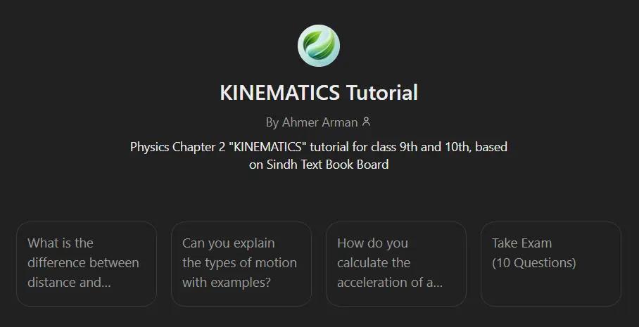 Ahmer Arman on LinkedIn: KINEMATICS - Ahmer Arman Ahmer Arman on LinkedIn: KINEMATICS - Ahmer Arman