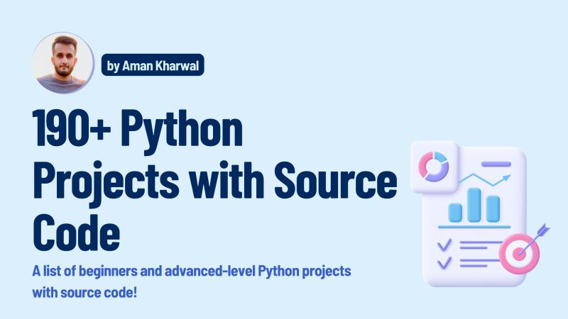 Samuel D. on LinkedIn: Python Projects with Source Code | Aman Kharwal Samuel D. on LinkedIn: Python Projects with Source Code | Aman Kharwal