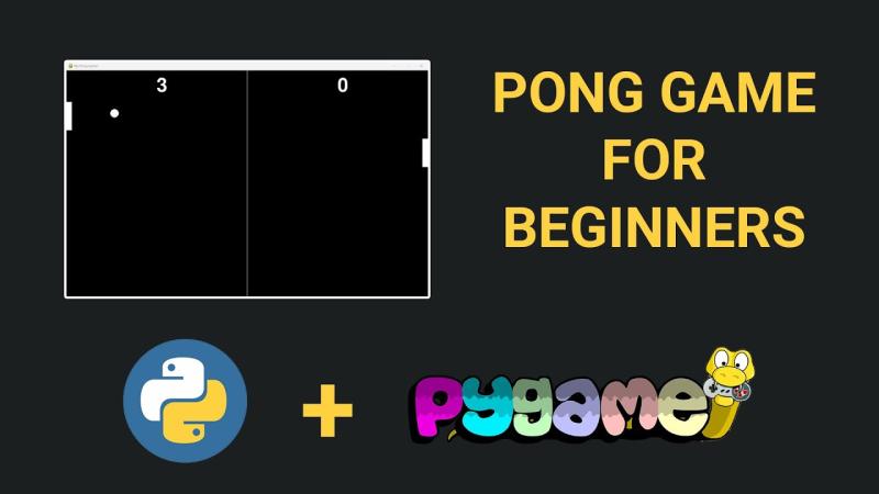 Pong Game Tutorial using Pygame & Python - For beginners | Nick Koumaris Pong Game Tutorial using Pygame & Python - For beginners | Nick Koumaris