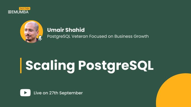 PostgreSQL and its performance bottlenecks with Umair Shahid | Wasif ... PostgreSQL and its performance bottlenecks with Umair Shahid | Wasif ...