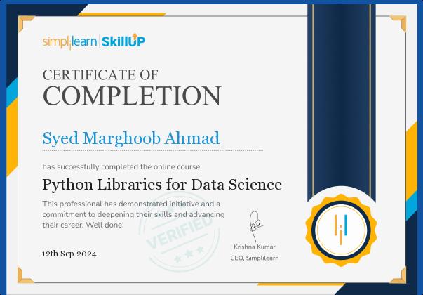 Syed Marghoob Ahmad on LinkedIn: Syed Marghoob Ahmad has successfully ... Syed Marghoob Ahmad on LinkedIn: Syed Marghoob Ahmad has successfully ...