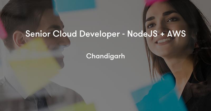 Lovedeep Behl on LinkedIn: Senior Cloud Developer - NodeJS + AWS | Basware Lovedeep Behl on LinkedIn: Senior Cloud Developer - NodeJS + AWS | Basware