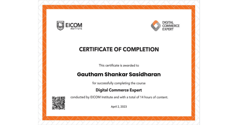 Gautham Shankar on LinkedIn: Digital Commerce Expert • Gautham Shankar ... Gautham Shankar on LinkedIn: Digital Commerce Expert • Gautham Shankar ...