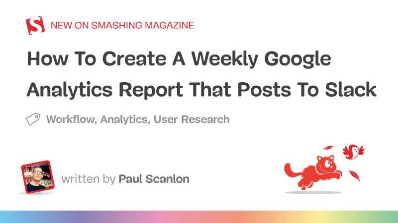 Paul Scanlon on LinkedIn: How To Create A Weekly Google Analytics ... Paul Scanlon on LinkedIn: How To Create A Weekly Google Analytics ...