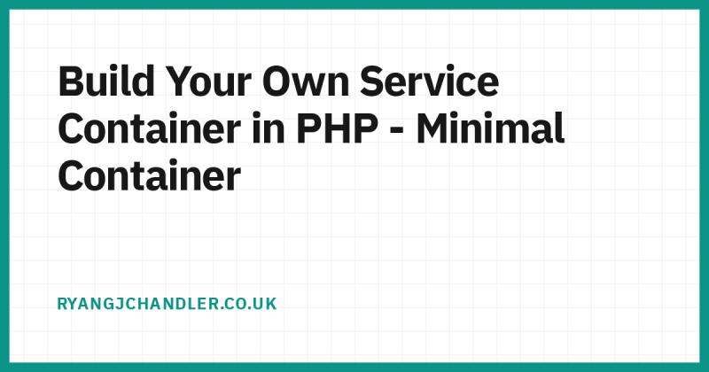 Stefano Fago på LinkedIn: Build Your Own Service Container in PHP ... Stefano Fago på LinkedIn: Build Your Own Service Container in PHP ...