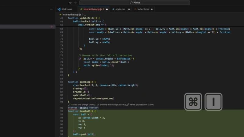 Tabnine on LinkedIn: Generating and refining code with inline actions Tabnine on LinkedIn: Generating and refining code with inline actions