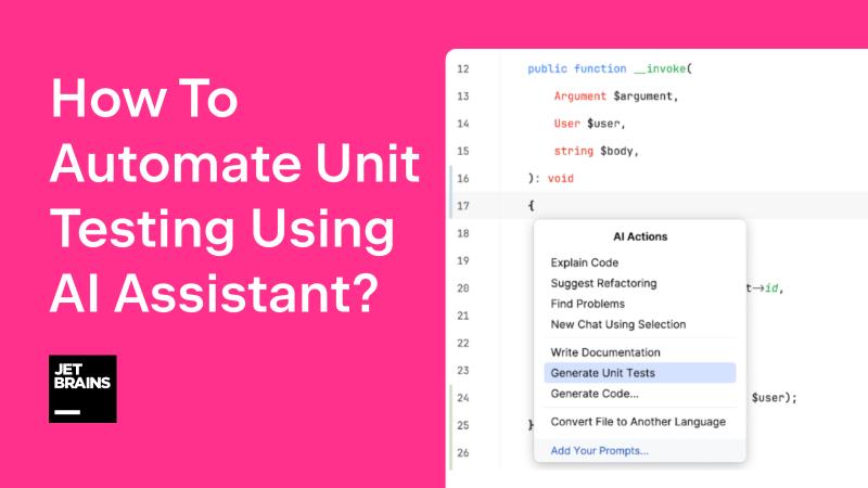 Yogesh soni on LinkedIn: How to automate unit testing using AI Assistant? Yogesh soni on LinkedIn: How to automate unit testing using AI Assistant?