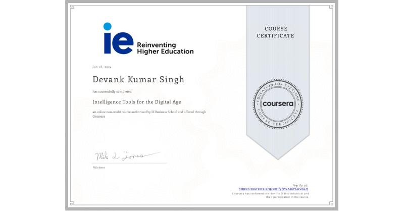Why I enjoyed this course | Devank Kumar Singh posted on the topic ... Why I enjoyed this course | Devank Kumar Singh posted on the topic ...