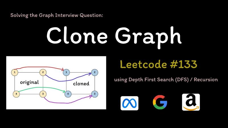 Chinyelu Ibute on LinkedIn: Clone Graph - Depth First Search - Leetcode 133 Chinyelu Ibute on LinkedIn: Clone Graph - Depth First Search - Leetcode 133