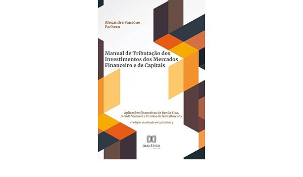 Sansone Pacheco Advocacia on LinkedIn: Manual de Tributação dos ... Sansone Pacheco Advocacia on LinkedIn: Manual de Tributação dos ...