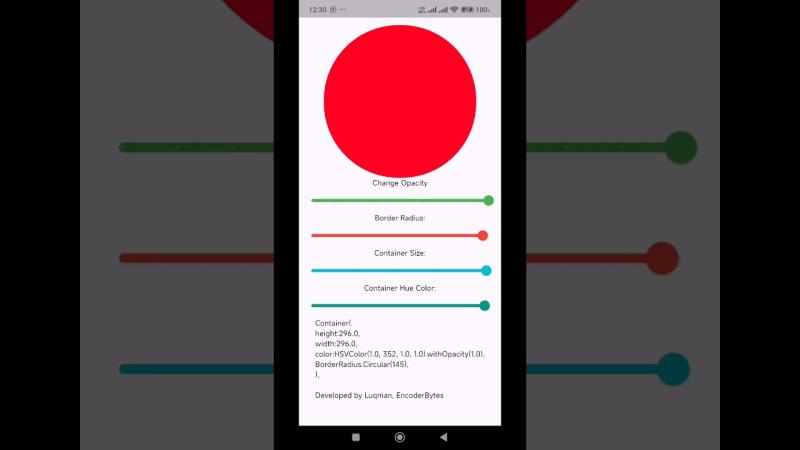 Luqman Aziz on LinkedIn: Flutter App, Using Provider Changing Container ... Luqman Aziz on LinkedIn: Flutter App, Using Provider Changing Container ...
