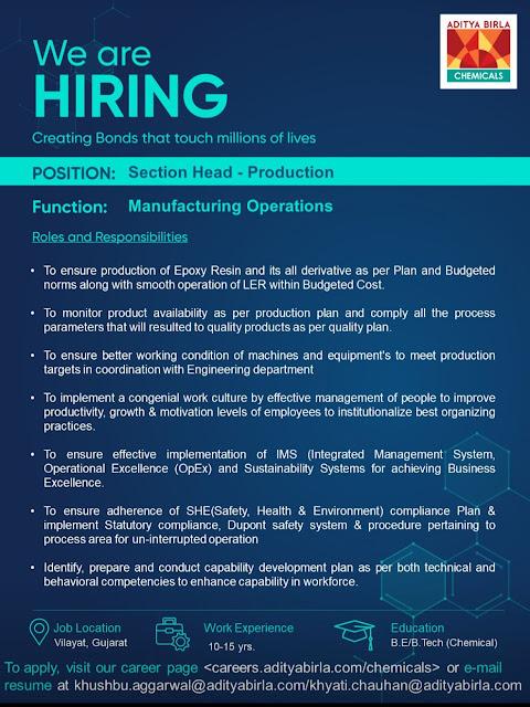 Dhruvisha Panchal on LinkedIn: Exciting Career Opportunity at Aditya ... Dhruvisha Panchal on LinkedIn: Exciting Career Opportunity at Aditya ...