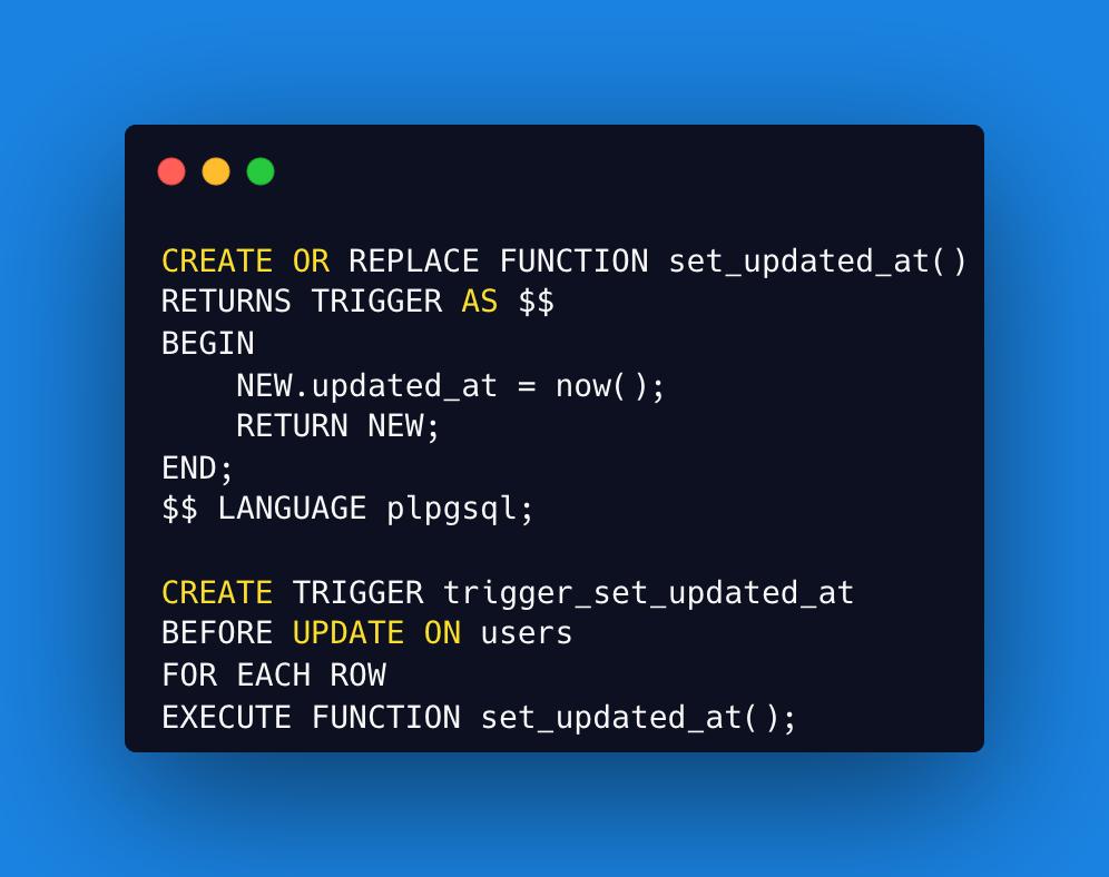 How to Simulate ON UPDATE CURRENT_TIMESTAMP from MySQL in PostgreSQL ... How to Simulate ON UPDATE CURRENT_TIMESTAMP from MySQL in PostgreSQL ...