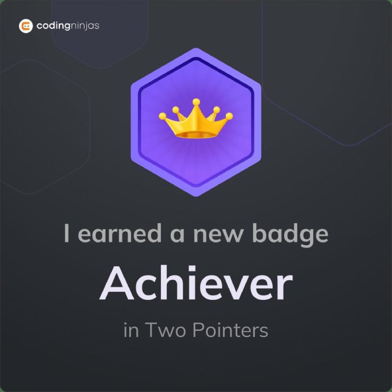 Sudhanshu Shekhar on LinkedIn: 🏆 SkillBadge Unlocked! | Coding Ninjas ... Sudhanshu Shekhar on LinkedIn: 🏆 SkillBadge Unlocked! | Coding Ninjas ...