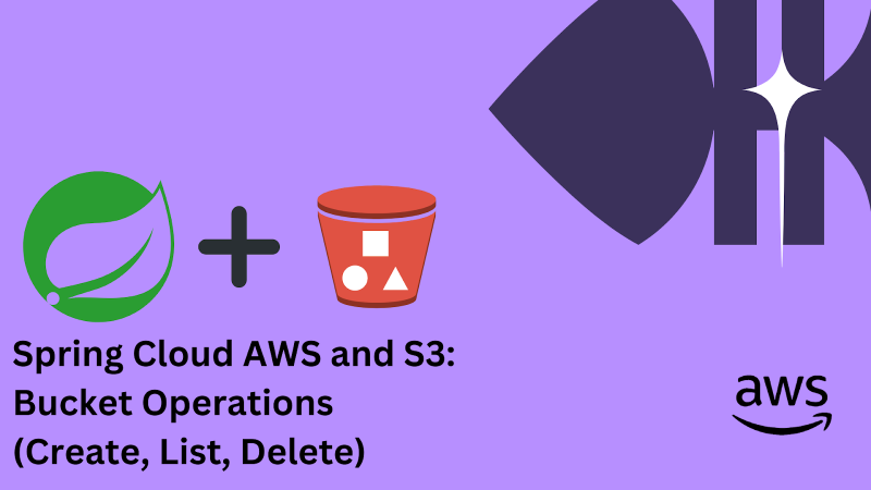 Spring Cloud AWS S3 Bucket Operations (Create, List, Delete) | Imran Shaikh Spring Cloud AWS S3 Bucket Operations (Create, List, Delete) | Imran Shaikh
