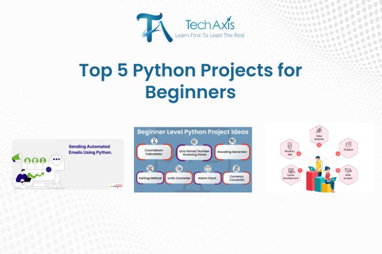 TechAxis on LinkedIn: Top 5 Python Projects for Beginners TechAxis on LinkedIn: Top 5 Python Projects for Beginners