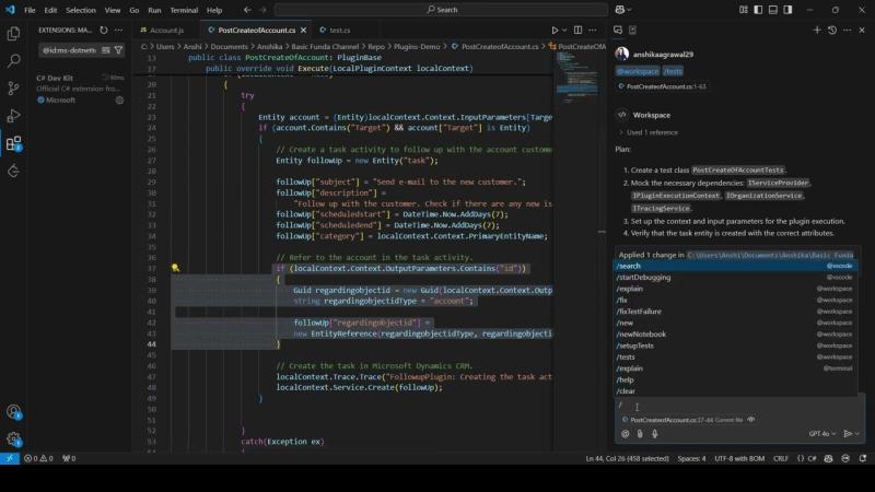 Anshika Agrawal on LinkedIn: Generate Unit Test cases with GitHub ... Anshika Agrawal on LinkedIn: Generate Unit Test cases with GitHub ...
