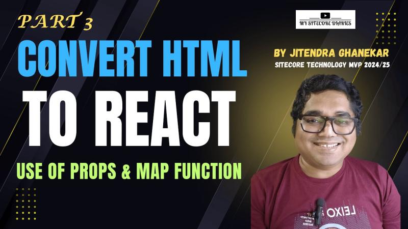 Build React Website: Convert Static HTML to React Code (Part 3 ... Build React Website: Convert Static HTML to React Code (Part 3 ...
