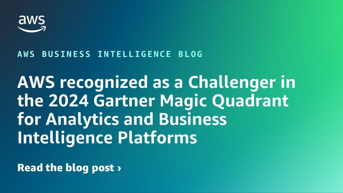 Mikaela Cannizzo on LinkedIn: AWS recognized as a Challenger in the ... Mikaela Cannizzo on LinkedIn: AWS recognized as a Challenger in the ...