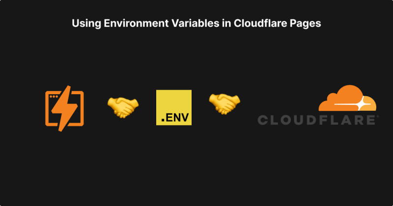 Using Environment Variables in Cloudflare Pages | Neeraj Lagwankar Using Environment Variables in Cloudflare Pages | Neeraj Lagwankar