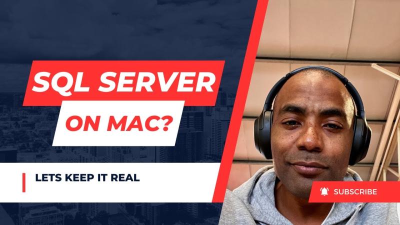 Can you run SQL Server on a Mac? | Kevin Naidoo Can you run SQL Server on a Mac? | Kevin Naidoo