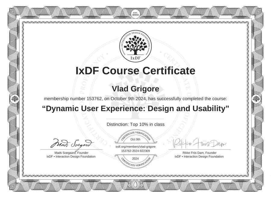 Vlad Grigore on LinkedIn: Vlad Grigore’s Course Certificate: Dynamic ... Vlad Grigore on LinkedIn: Vlad Grigore’s Course Certificate: Dynamic ...