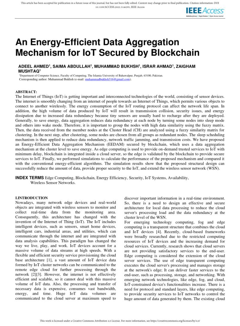 Dr. Muhammad Bukhsh on LinkedIn: (PDF) An Energy-Efficient Data ... Dr. Muhammad Bukhsh on LinkedIn: (PDF) An Energy-Efficient Data ...