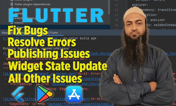 Sheraliasad: I will fix errors in your flutter app and add new features ... Sheraliasad: I will fix errors in your flutter app and add new features ...