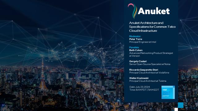 Gergely Csatári on LinkedIn: Anuket Architecture and Specifications for ... Gergely Csatári on LinkedIn: Anuket Architecture and Specifications for ...