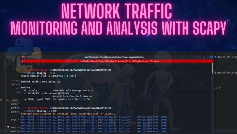 Halil Ibrahim Deniz on LinkedIn: Network Traffic Monitoring with Scapy ... Halil Ibrahim Deniz on LinkedIn: Network Traffic Monitoring with Scapy ...