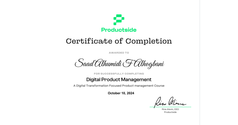 Saad Alhogbani on LinkedIn: Digital Product Management • Saad Alhumidi ... Saad Alhogbani on LinkedIn: Digital Product Management • Saad Alhumidi ...