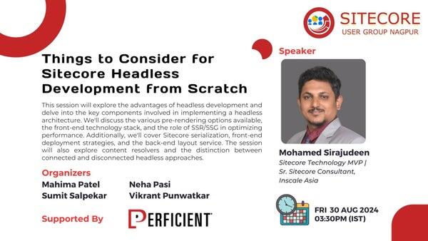 Mohamed Sirajudeen on LinkedIn: Things to Consider for Sitecore ... Mohamed Sirajudeen on LinkedIn: Things to Consider for Sitecore ...
