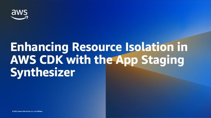 Abiola Olanrewaju on LinkedIn: Enhancing Resource Isolation in AWS CDK ... Abiola Olanrewaju on LinkedIn: Enhancing Resource Isolation in AWS CDK ...