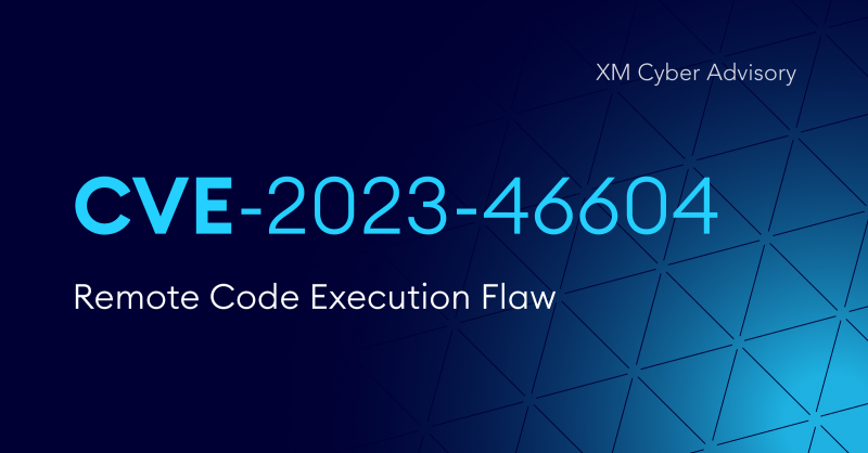 Davin Jackson on LinkedIn: CVE-2023-46604 – Remote Code Execution (RCE ... Davin Jackson on LinkedIn: CVE-2023-46604 – Remote Code Execution (RCE ...