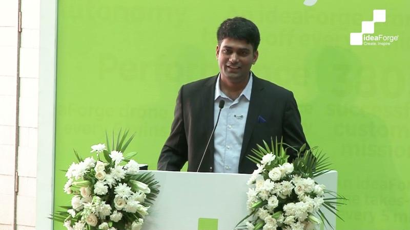 Watch CEO Ankit Mehta's inspiring speech during the ideaForge Listing ... Watch CEO Ankit Mehta's inspiring speech during the ideaForge Listing ...