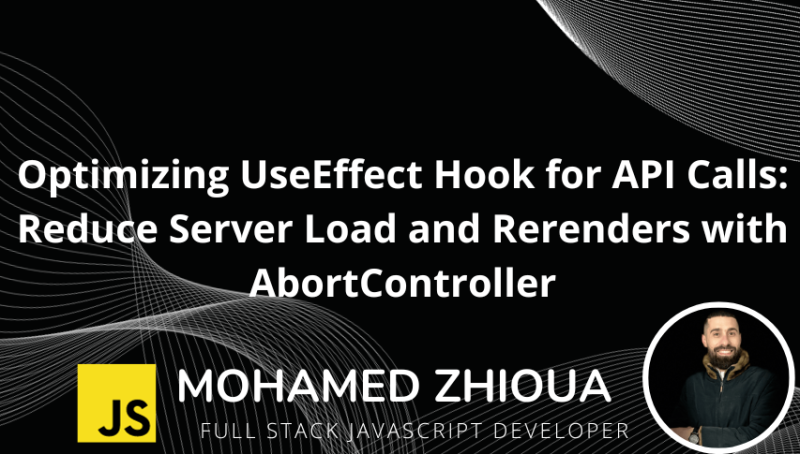 How to use AbortController for API calls | Mohamed π£ Zhioua posted on ... How to use AbortController for API calls | Mohamed π£ Zhioua posted on ...