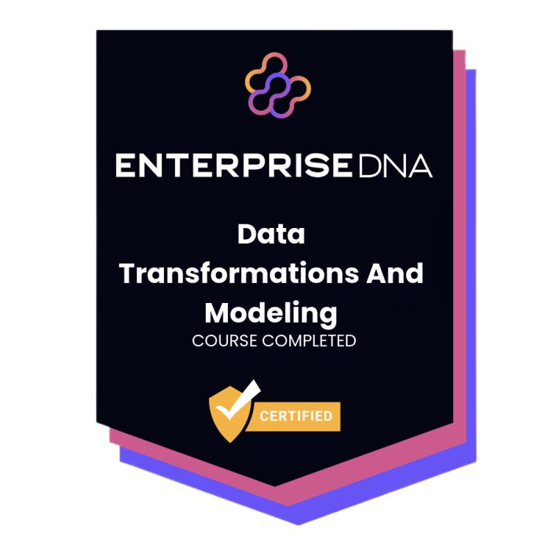 Siddhesh Suresh Jadhav on LinkedIn: Data Transformations And Modeling Siddhesh Suresh Jadhav on LinkedIn: Data Transformations And Modeling