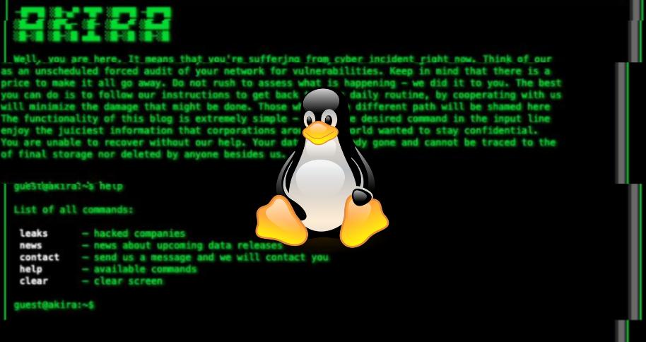 Evelina Aparicio on LinkedIn: Linux Version of Akira Ransomware Expands ... Evelina Aparicio on LinkedIn: Linux Version of Akira Ransomware Expands ...