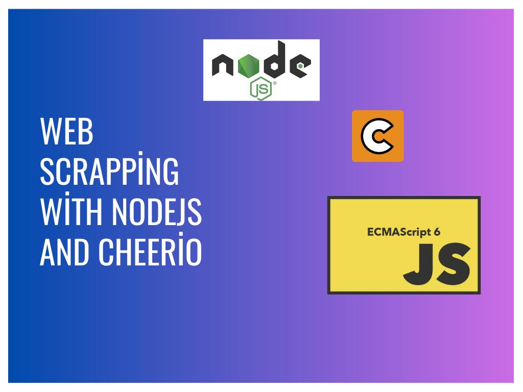 Mertcan Arguç on LinkedIn: About Web Scrapping with Nodejs and Cheerio Mertcan Arguç on LinkedIn: About Web Scrapping with Nodejs and Cheerio