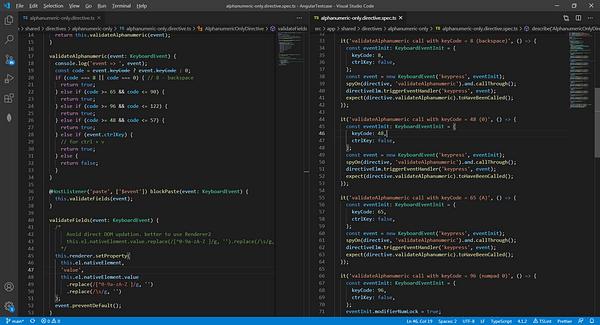 Piyali Das on LinkedIn: Angular Testcase — Alphanumeric only directive Piyali Das on LinkedIn: Angular Testcase — Alphanumeric only directive