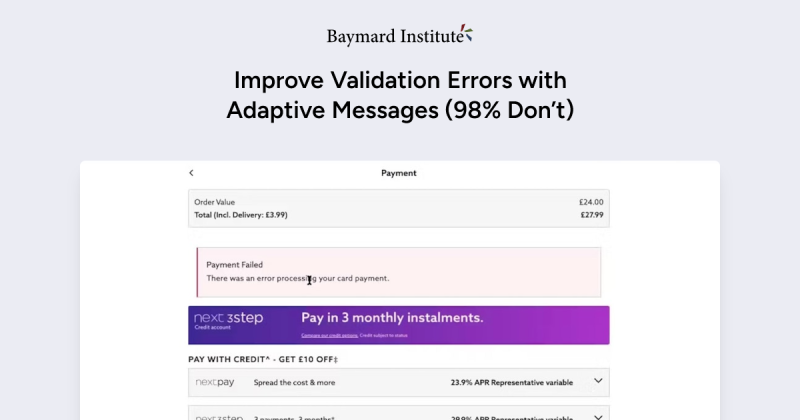 Mandy Robinson on LinkedIn: Improve Validation Errors with Adaptive ... Mandy Robinson on LinkedIn: Improve Validation Errors with Adaptive ...