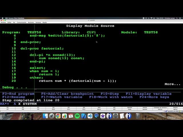 Christian Larsen on LinkedIn: Coding in RPG (IBM i/AS400). Recursion in ... Christian Larsen on LinkedIn: Coding in RPG (IBM i/AS400). Recursion in ...