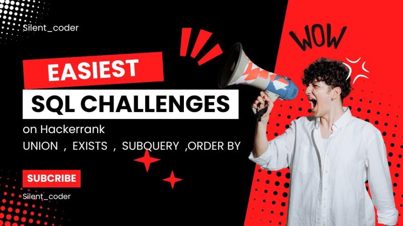 mayank shukla on LinkedIn: How to solve the easiest SQL challenges on ... mayank shukla on LinkedIn: How to solve the easiest SQL challenges on ...