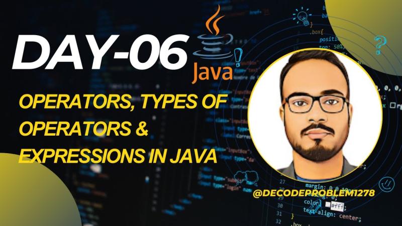 Samiran Biswas on LinkedIn: Operators, Types of Operators & Expressions ... Samiran Biswas on LinkedIn: Operators, Types of Operators & Expressions ...